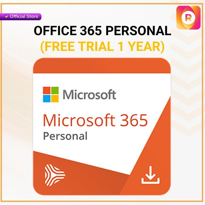 Jual Microsoft Office 365 Personal Resmi Ori dengan Trial 1 Tahun dan ...