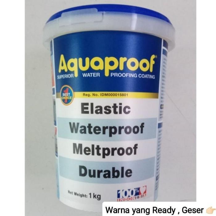 Jual Aquaproof Cat Pelapis Anti Bocor Waterproofing 1 Kg | Shopee Indonesia