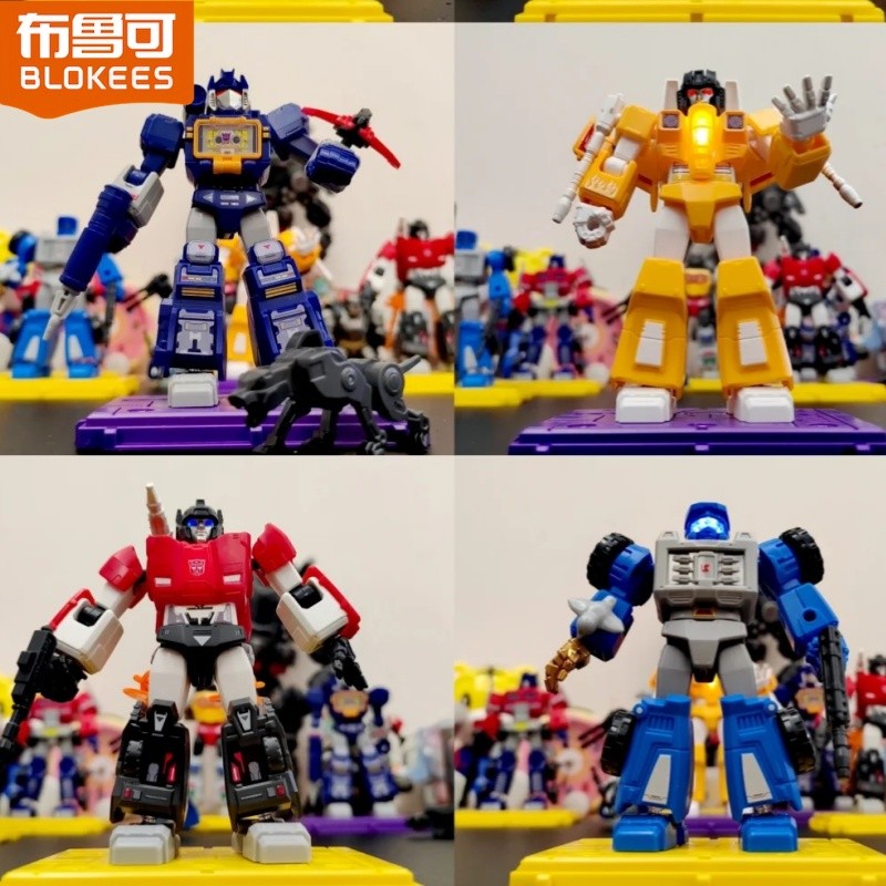 Jual Blokees Transformers Shining 2 Blind Box Optimus Prime Soundwave ...