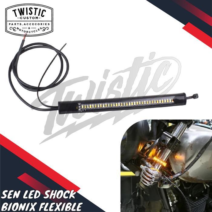 Jual Lampu Sen Sein Shock Depan Led Fleksible Strip Bionix Motor ...