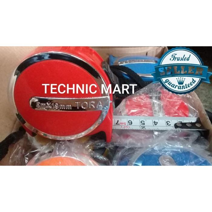 Jual TORA Rol Meteran 5 Meter x 19 mm Made in Taiwan (tahan banting ...
