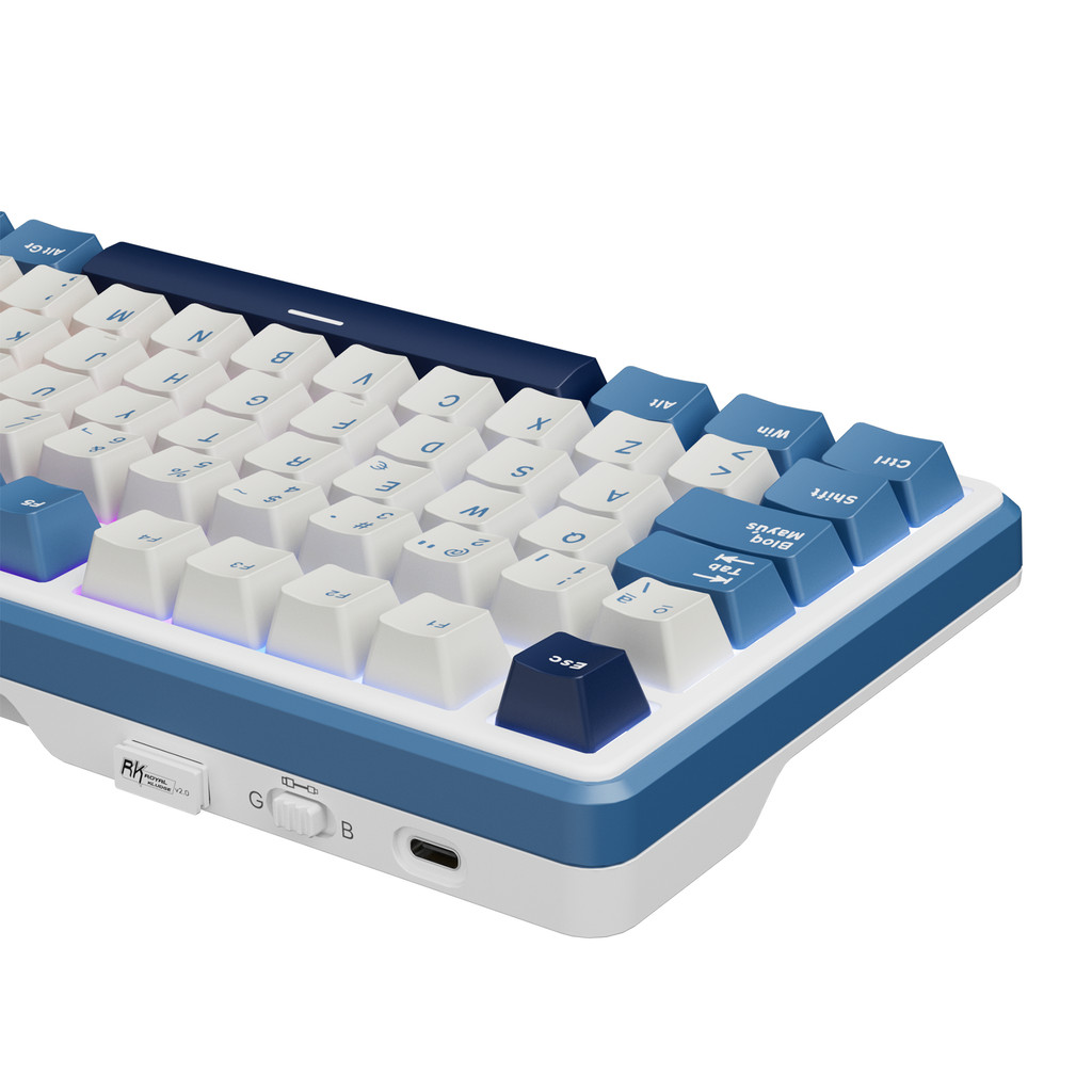 Jual RK Royal Kludge X87 Bluetooth Wireless Spanish Mechanical Keyboard ...