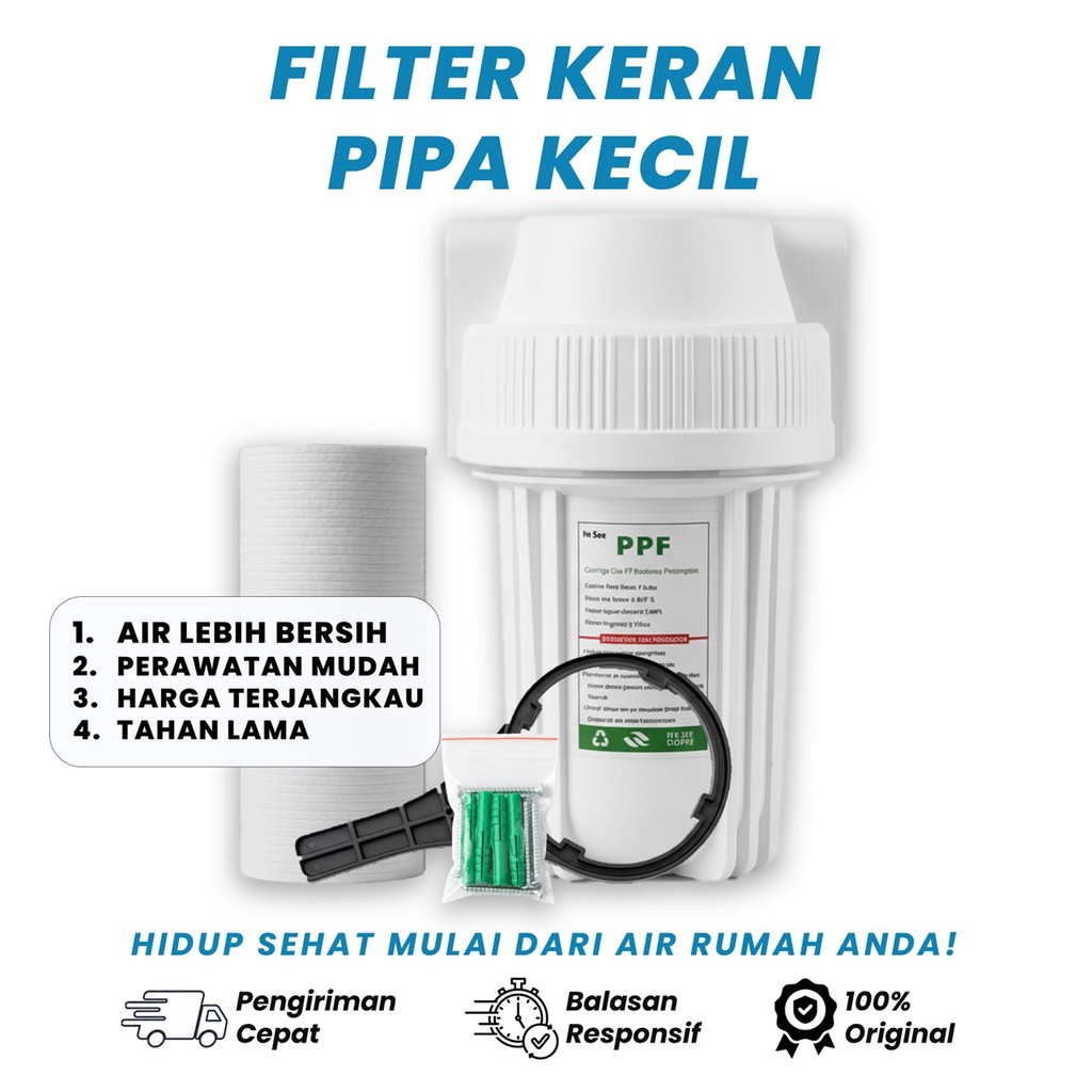 Jual Filter Air Saringan Air PDAM, PAM, Sumur, Tabung / Tahap 1, 5 ...