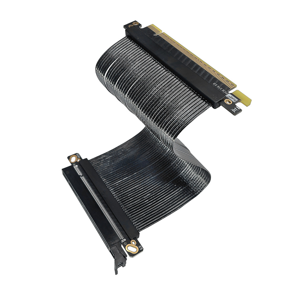 Jual Pcie 5.0 X16 Riser Cable 180 Straight Rtx 5090 4090 Gpu Graphics ...