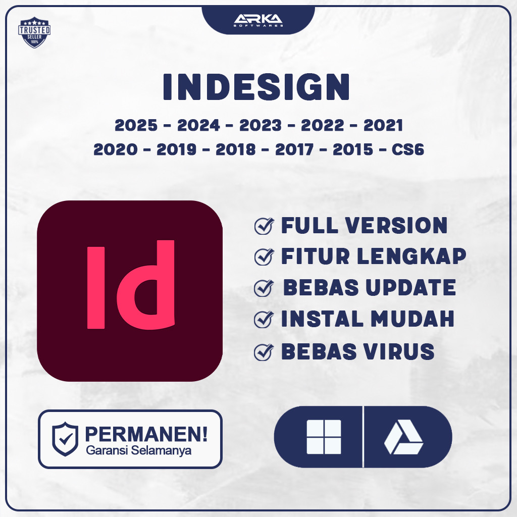 Jual Indesign 2026 Full Version Original Lifetime + Panduan Instalasi ...