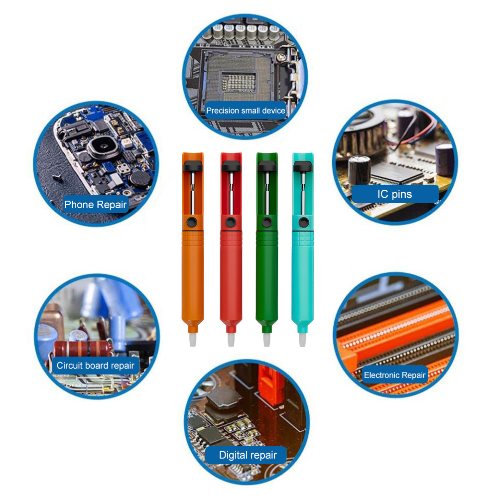 Jual Manual Plastic Solder Sucker Solder Pump Soldering Aid Solder ...
