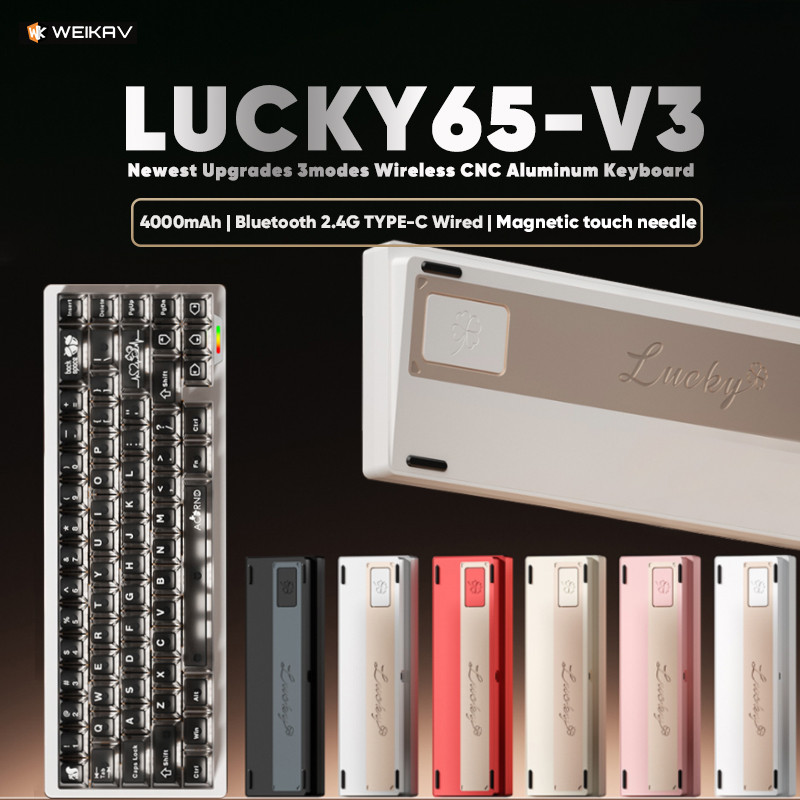 Jual Weikav Lucky65 V3 Lucky65 V2 NUT65 Wireless Aluminum Mechanical ...