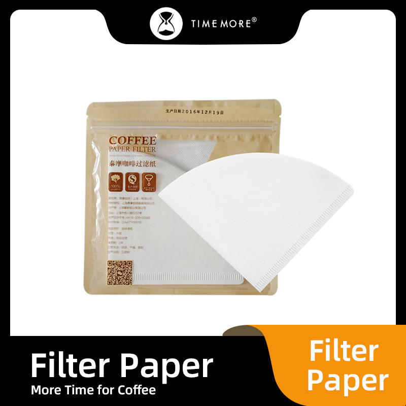 Jual TIMEMORE Store Coffee Pot Filter Paper By Hand Drip Cup 50pcs ...