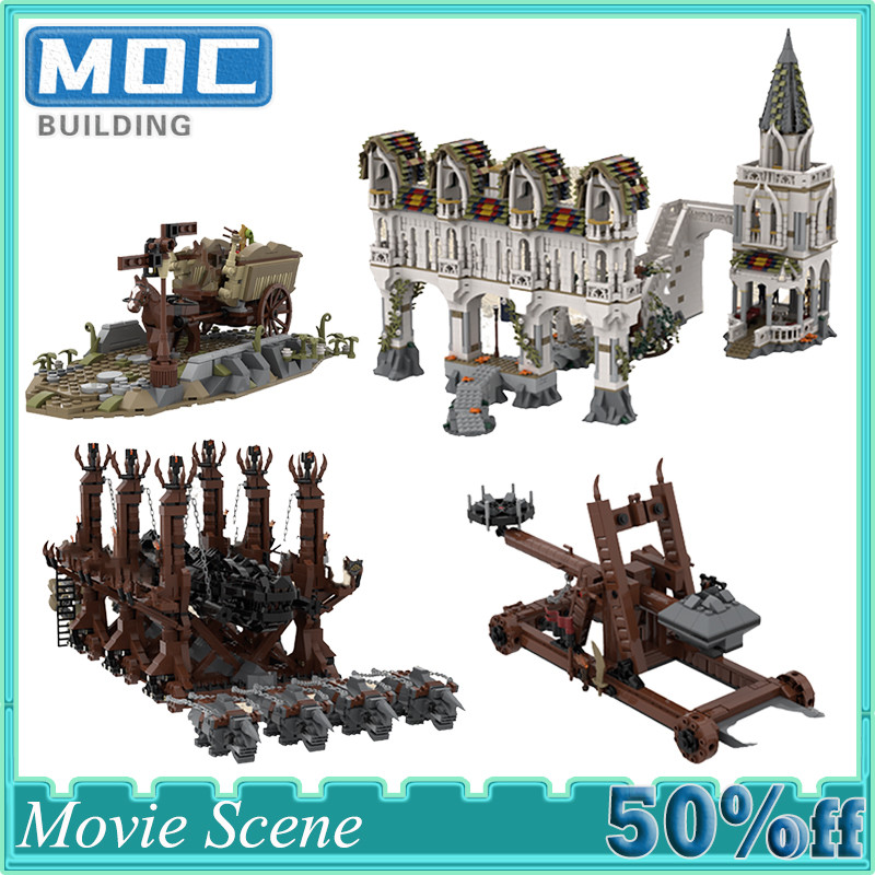 Jual Rings Movie Scene MOC Building Block Lorded of the Ringsd Bricks ...