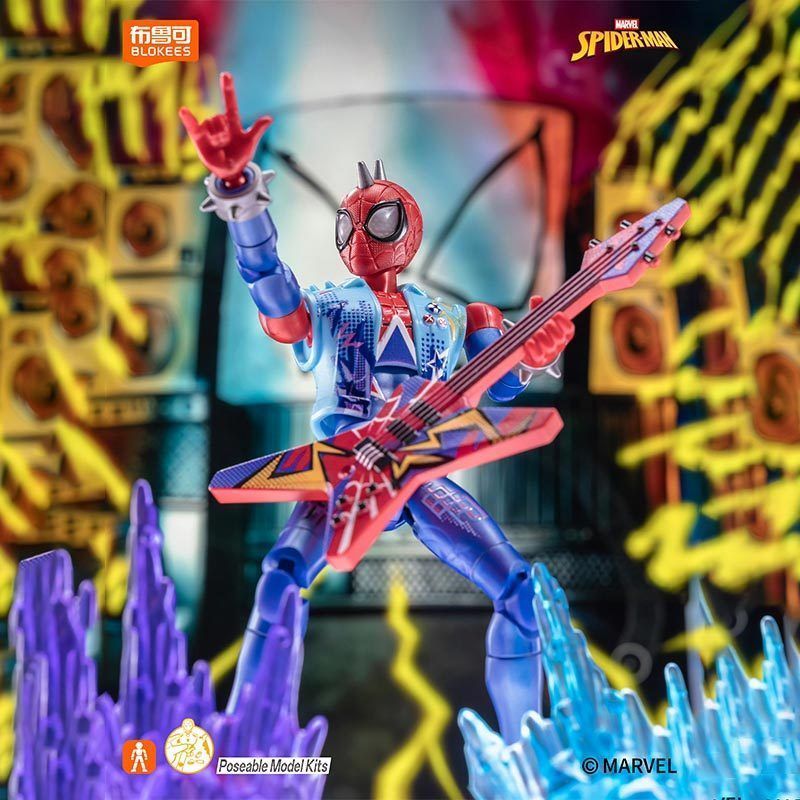 Jual Blokees Marvel Spider-Man Galaxy Version 6 Blind Box Collectible ...