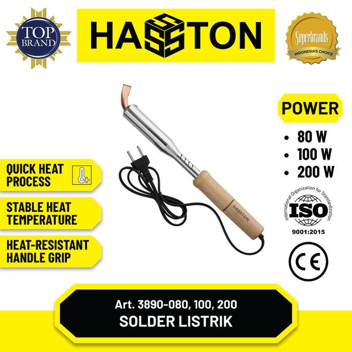 Jual Hasston Solder Listrik Handle Kayu / Soldering Iron (3890 ...