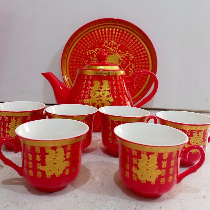 Jual Wedding Teaset / Teaset Sangjit / Teapai Sangjit / Chinese ...