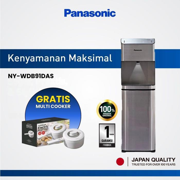 Jual Panasonic NY-WDB91DAS Touchless Water Dispenser Bottom Loading ...