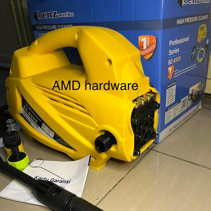 Jual MESIN STEAM JET CLEANER 70 BAR CUCI MOBIL AC BENZ WERKZ BZ8555 ...