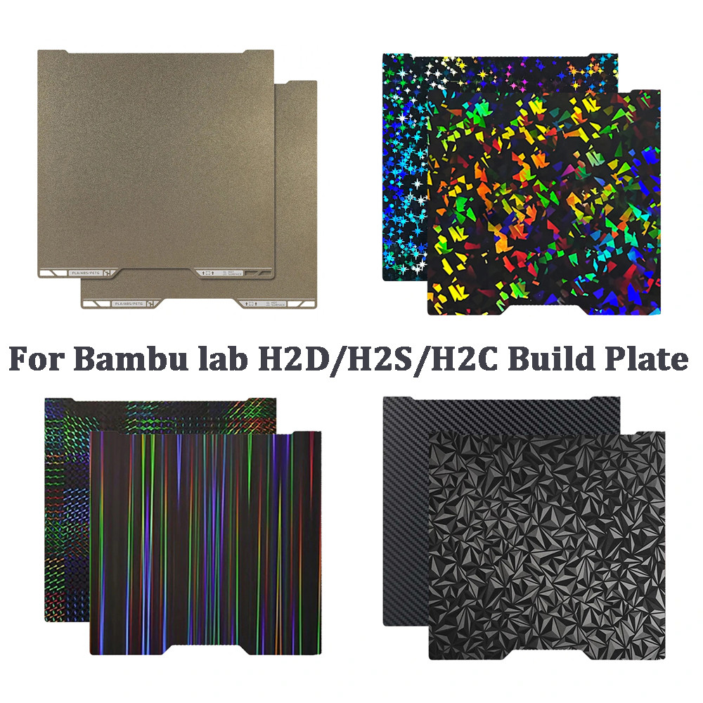 Jual For Bambu Lab H2D H2C Bed Double D Bambulab Smooth Build Plate ...