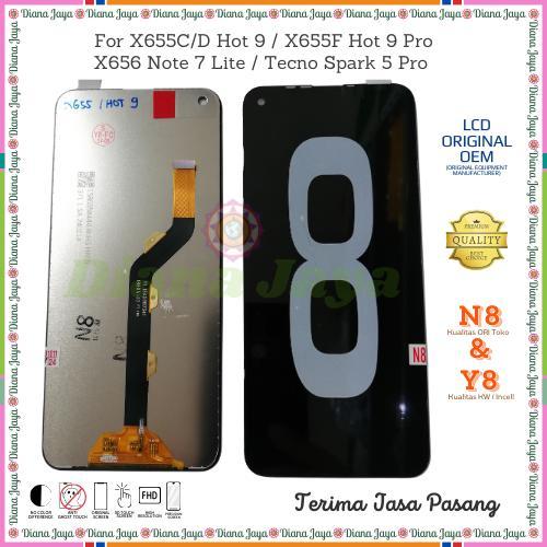 Jual Lcd Touchscreen Infinix X655 Hot 9 Pro / Infinix X656 Note 7 Lite ...