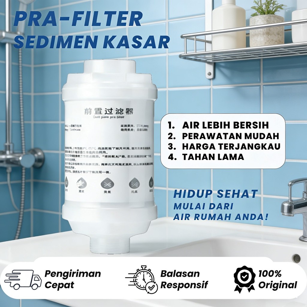 Jual Pre-Filter air untuk mesin cuci /Washing Machine Water Pre-Filter ...