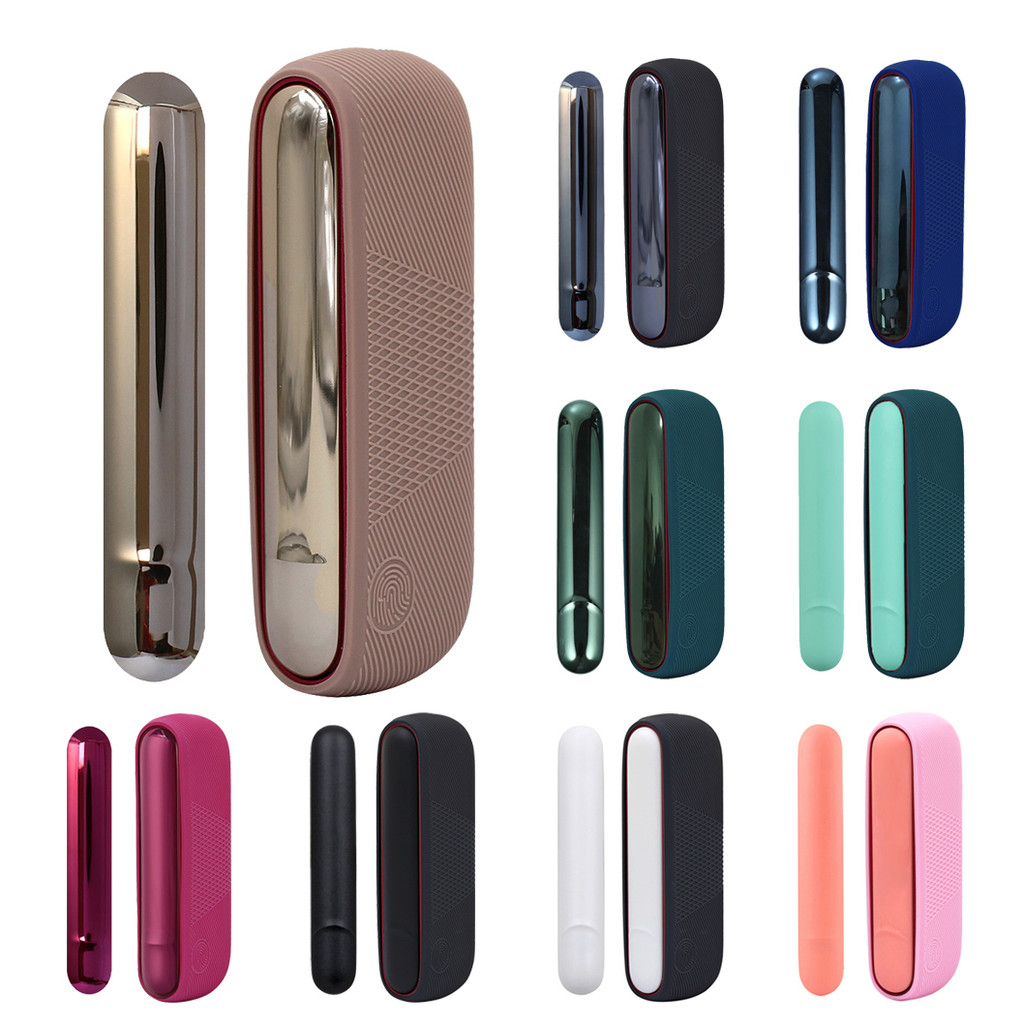 Jual Silicone Case + Side Cover for IQOS ILUMA High Quality Protective ...