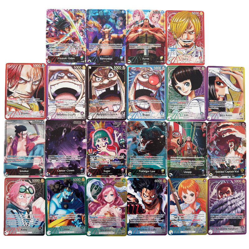 Jual Anime One Piece OPCG English Leader Replica OP09 OP10 OP11 Nami ...