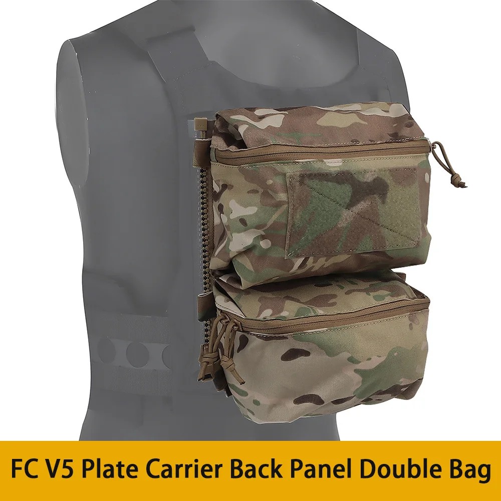 Jual Ferro Style Fcpc V5 Back Panel Double Bag General Purpose Pockets ...