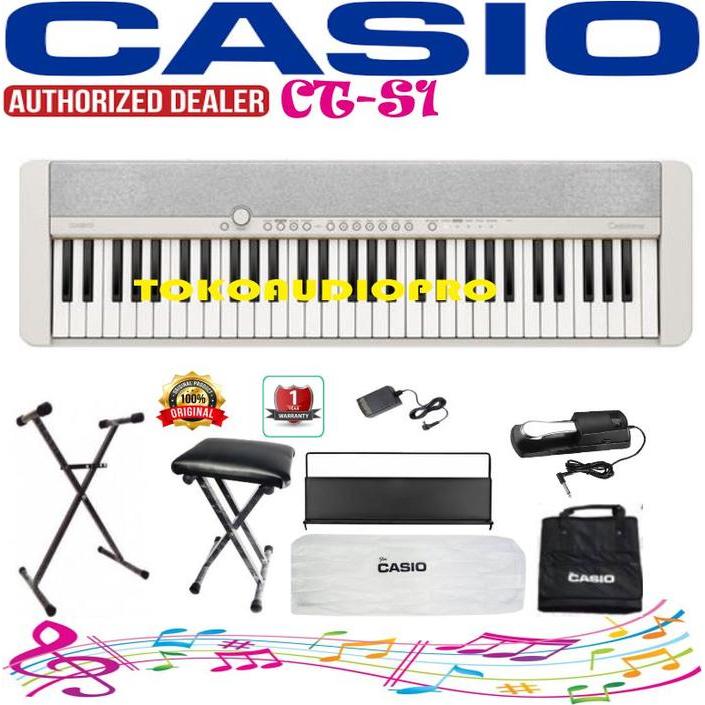 Jual Casio Cts1 61 Key Keyboard Casiotone Cts1 Casio Ct-S1 Co | Shopee ...