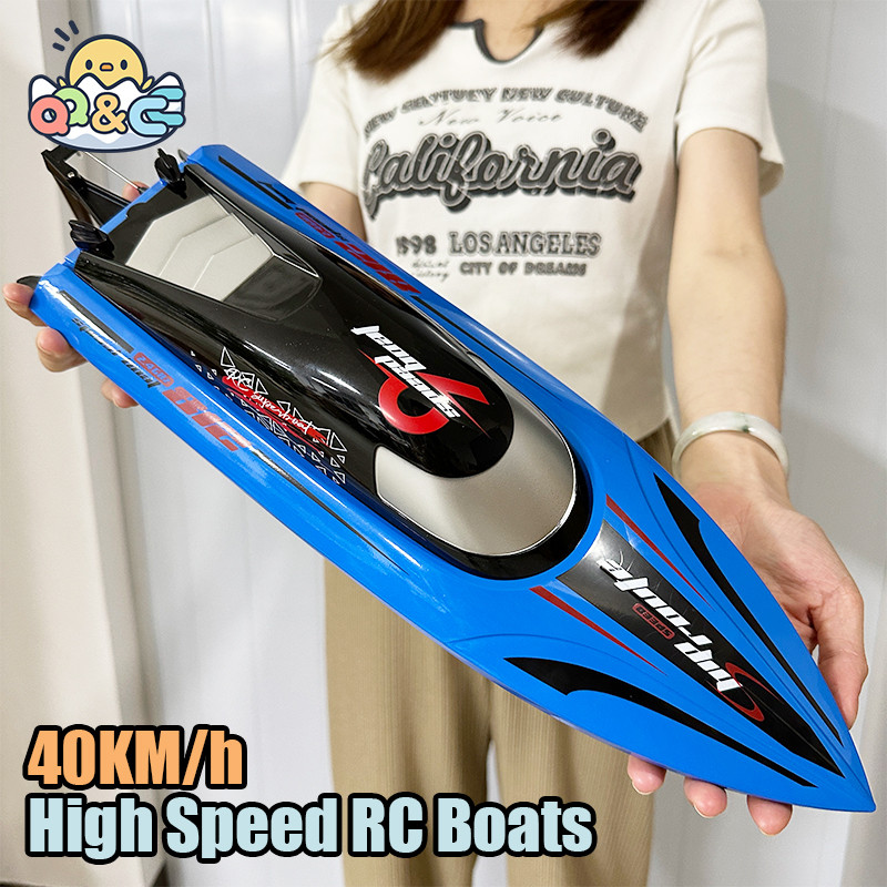Jual RC High-Speed Boat 40Km/h 2.4G Waterproof Remote Control Boats ...