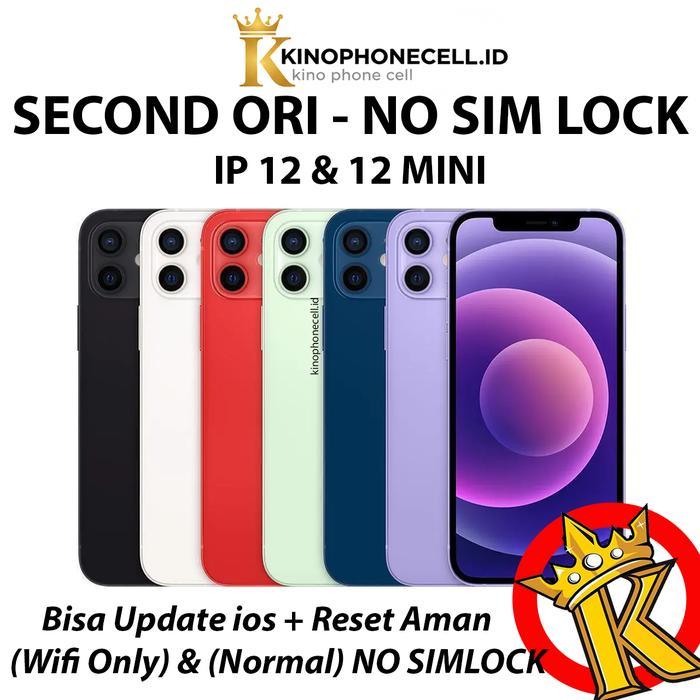 Jual iphone 12 64gb 128gb 256gb Bekas Second Mulus 64 128 256 gb Apple ...