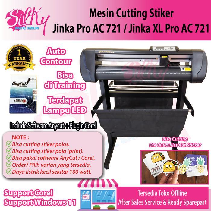 Jual Mesin Cutting Sticker Jinka PRO LED / XL PRO 721 LED CorelDraw ...