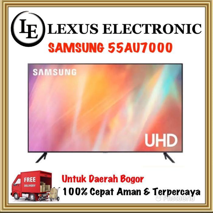 Jual SAMSUNG LED SMART TV 4K 55 INCH | UA55AU7000 | 55AU7000 | UHD 4K ...