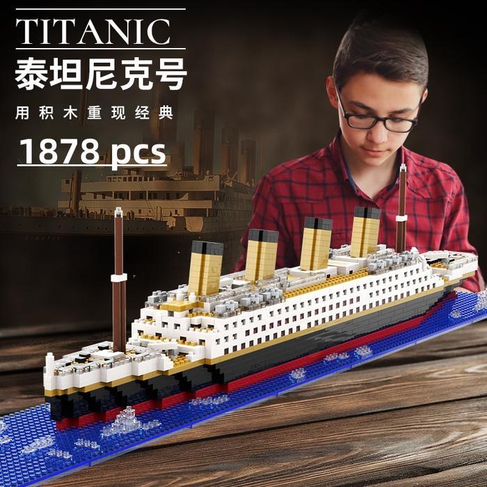 Jual Bricks Titanic Nano Block Titanic Kapal Bricks Titanic Ship Block ...