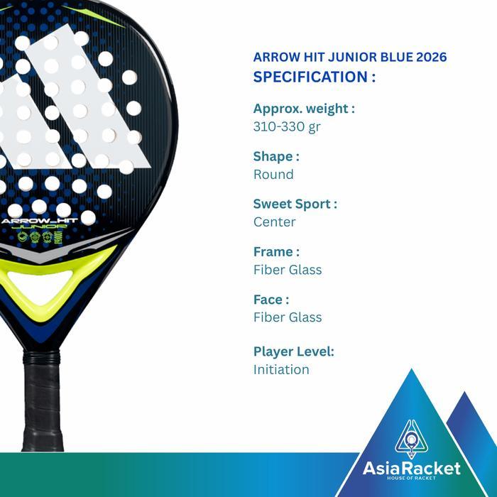 Jual ADIDAS ARROW HIT JUNIOR GLAPHITE PADEL RACKET RACKET RAKET PADEL ...