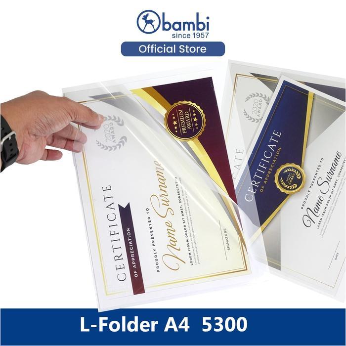 Jual Bambi Map Dokumen A4 Transparant Tipe Map Berkas Bussiness File ...