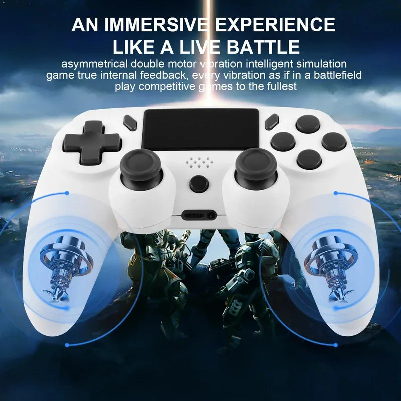 Jual 2026 Wireless Gamepad With 6-axis Gyroscope PC Joystick touchpad ...