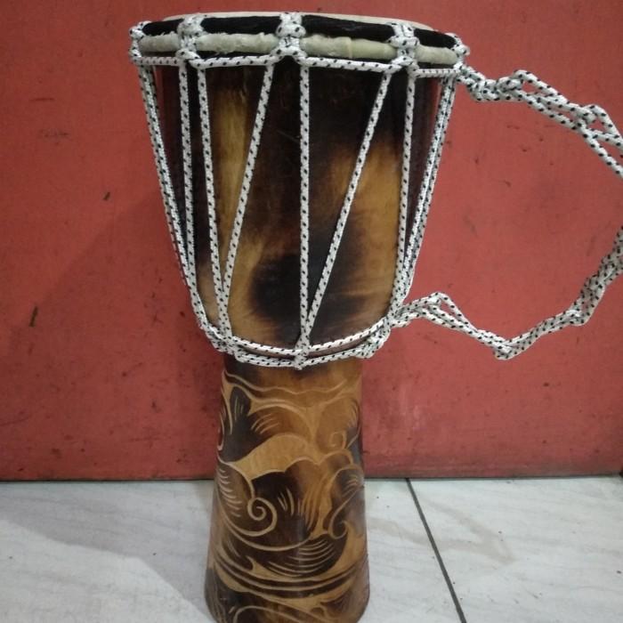 Jual Djembe djimbe jimbe gendang motif ukir panjang40cm(SK) | Shopee ...