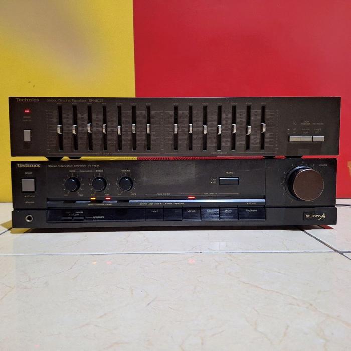 Jual Technics SU-800 Stereo integrated Amplifier & Technics SH-8025 ...