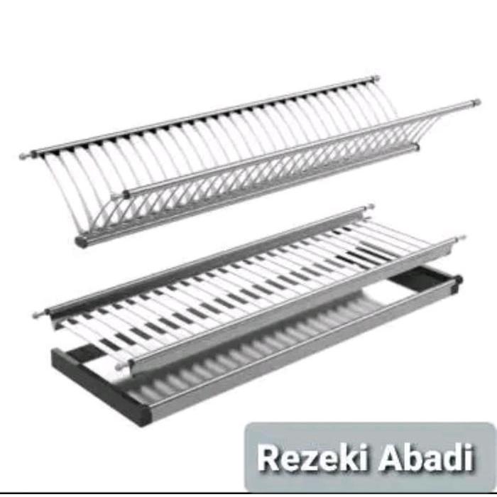 Jual Rak Piring - Rak Gelas Stainless - Rak Lemari Kitchen Set | Shopee ...