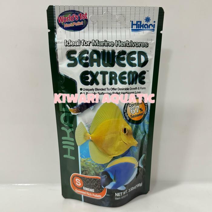 Jual (COD) Hikari Marine Seaweed Extreme 100g / 100gr / 100 gr Size S ...