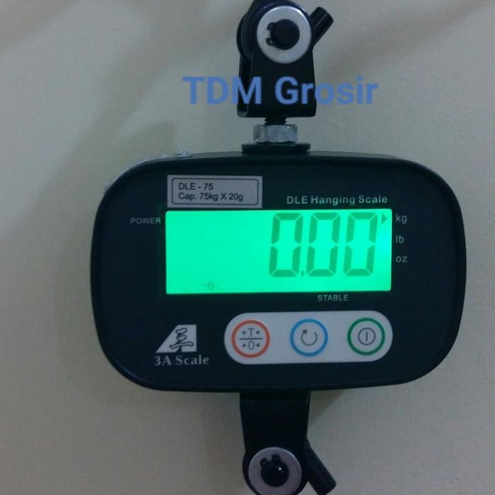 Jual New - Timbangan Gantung Digital 75 Kg Dle-75 | Shopee Indonesia