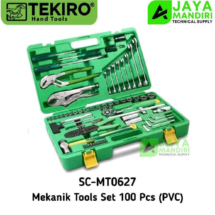 Jual Mekanik Tools Set 100 Pcs Tekiro Mechanic Tools Set 100 Pcs ...