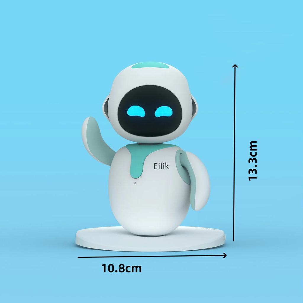 Jual Eilik AI Smart Robot with Emotional Interaction Cute Blue/Pink ...