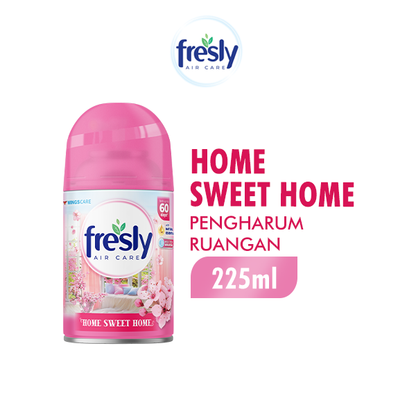 Jual Fresly Air Care Matic Refill Home Sweet Home 225 ml | Shopee Indonesia
