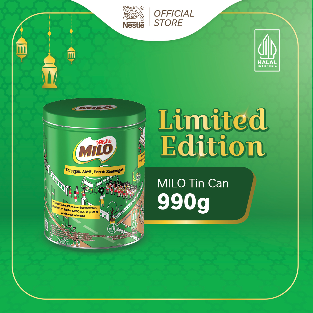 Jual MILO ACTIV-GO Pouch 990g Tin Can | Shopee Indonesia