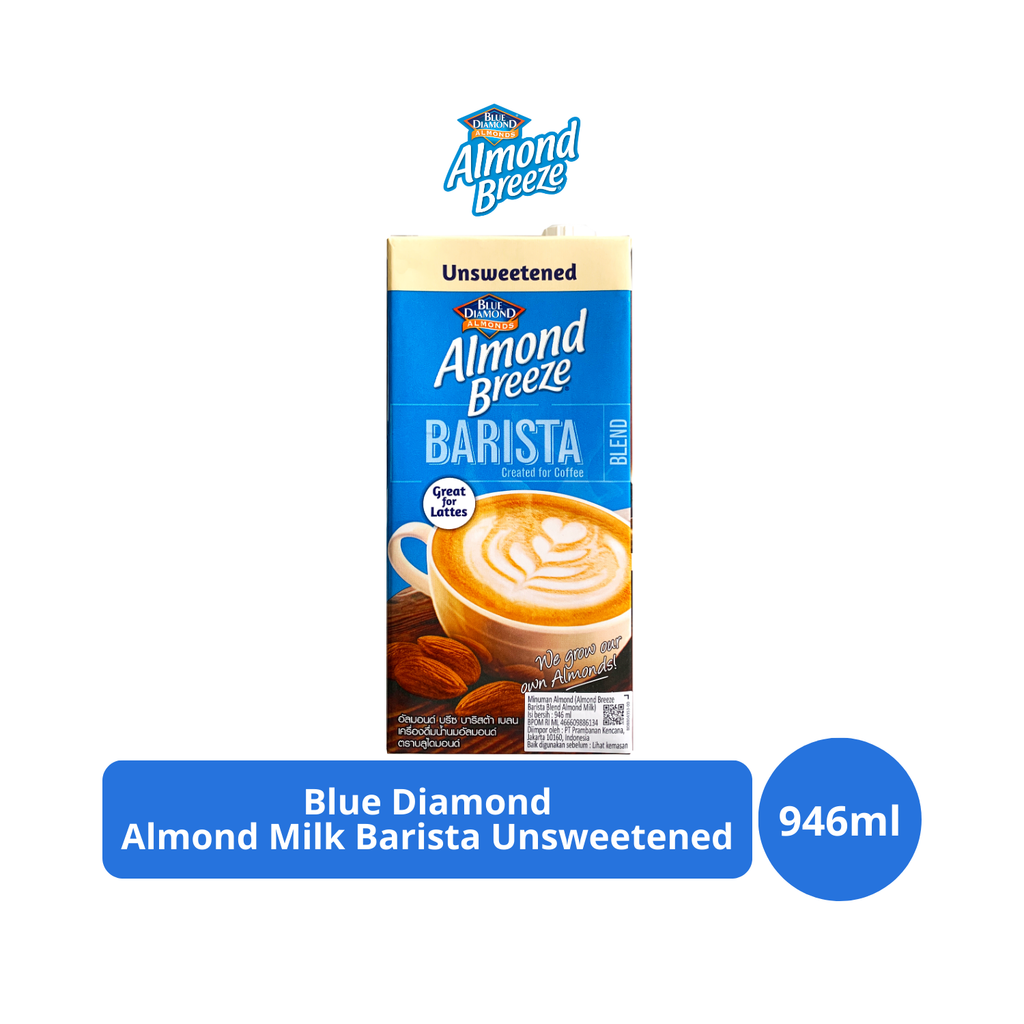 Jual Blue Diamond Almond Milk Barista Unsweetened 946ml | Shopee Indonesia