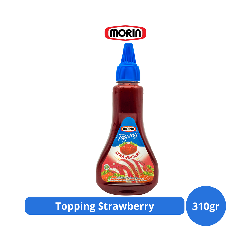 Jual Morin Topping Strawberry 310gr | Shopee Indonesia