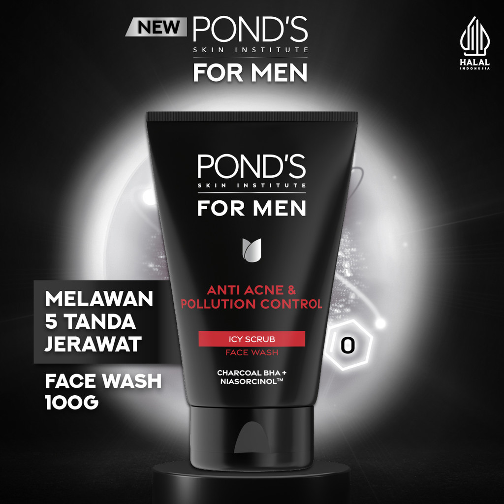 Jual [ANTI POLUSI] PONDS Skin Institute for Men Anti Acne & Pollution ...
