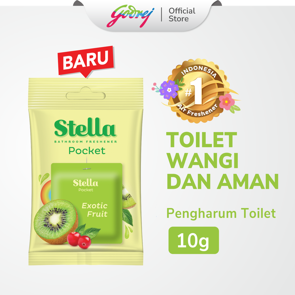 Jual Stella Pocket Bathroom Exotic Fruits 10 Gr - Pengharum Pewangi ...
