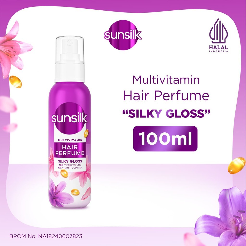 Jual Sunsilk Multivitamin Hair Perfume Vitamin Rambut, Rambut Wangi & Glossy 100mL | Shopee ...