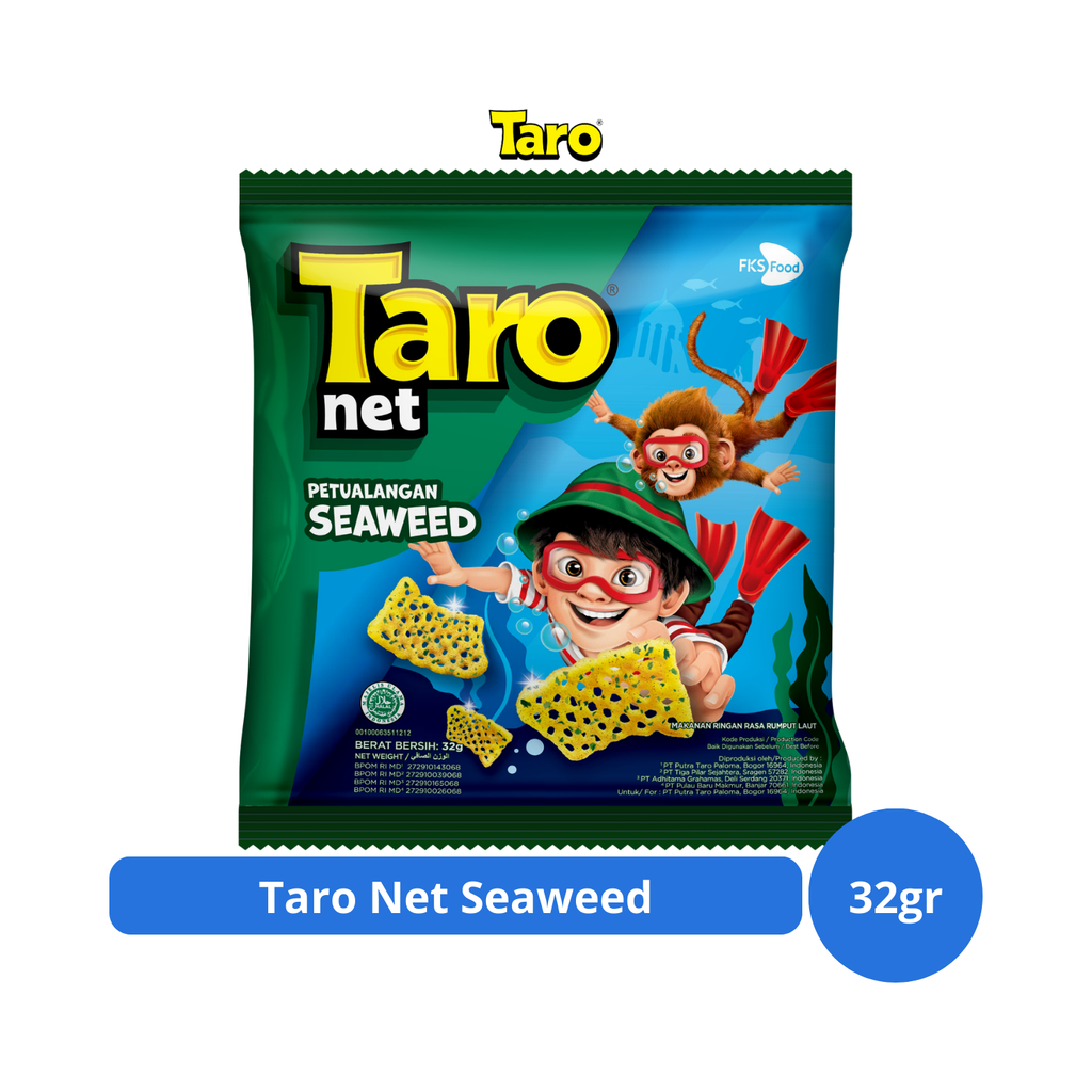 Jual Taro Net Seaweed 32gr | Shopee Indonesia