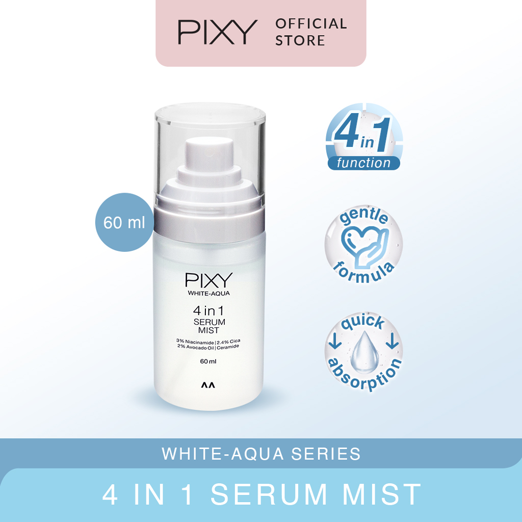 Jual PIXY White Aqua 4 in 1 Serum Mist | Shopee Indonesia