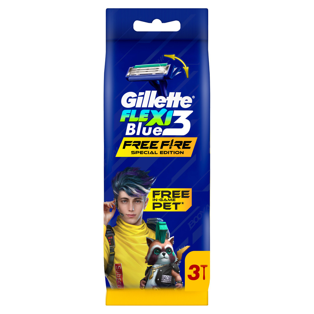 Jual Gillette Blue 3 Flexi 3 Pisau cukur | Shopee Indonesia